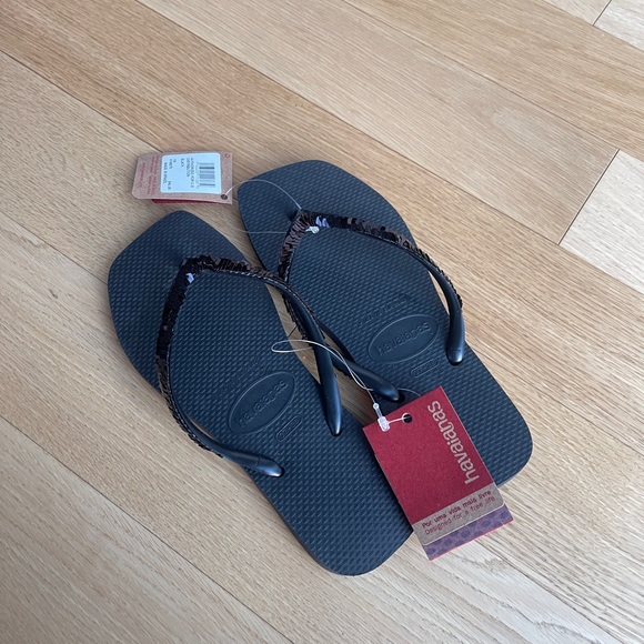 Havaianas | Shoes | Square Toe Havaiana Flip Flops | Poshmark